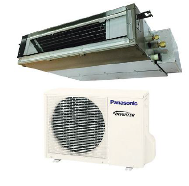 Panasonic- Single Zone - Slim Duct Ductless Mini split Heat pump